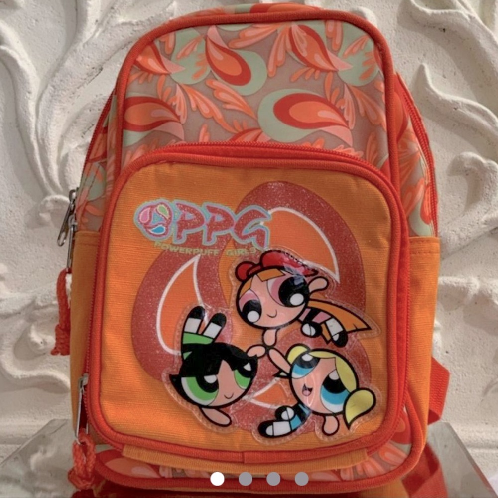 Vintage Cartoon Network Powder Puff Girls Mini Backpa… - Gem